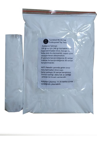 Tumbled Workshop 1 kg Profesyonel Kokusuz Taş Tozu Dekoratif Hediyelik Heykel Döküm Tozu Tumbled Workshop 1 kg Profesyonel Kokusuz Taş Tozu Dekoratif Hediyelik Heykel Döküm Tozu