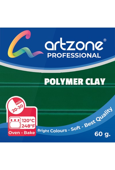 Artzone Soft Polimer Kil 60 Gram Orman Yeşili Artzone Soft Polimer Kil 60 Gram Orman Yeşili