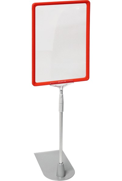 Aspos Display Ayaklı Plastik A5 Çerçeve Takımı Turuncu