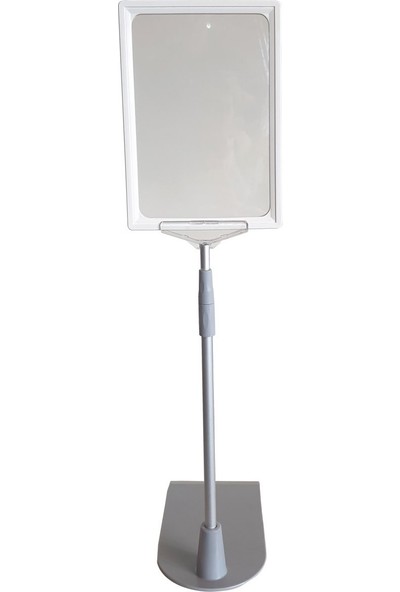 Aspos Display Ayaklı Plastik A4 Çerçeve Takımı Beyaz - 10 Adet