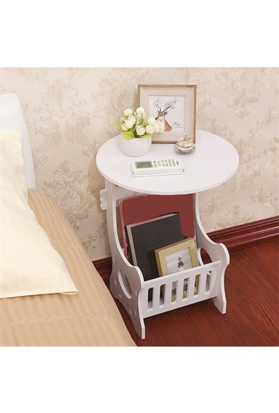 Sanalal Dekoratif ve Çok Amaçlı Ahşap Yan Sehpa Zigon Sehpa Servis Sehpası C Sehpa Sanalal Dekoratif ve Çok Amaçlı Ahşap Yan Sehpa Zigon Sehpa Servis Sehpası C Sehpa