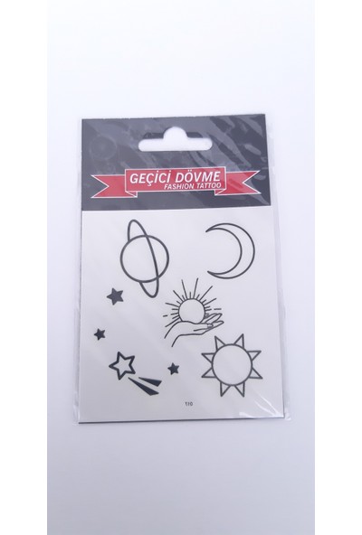 Fooffy Geçici Dövme Küçük NO:017