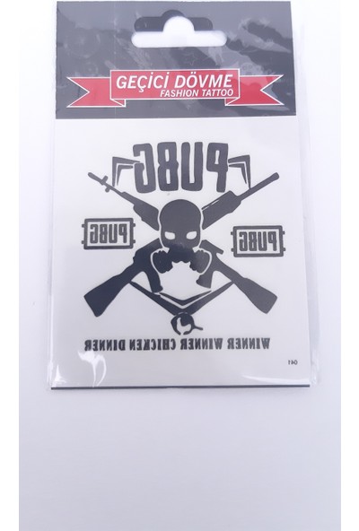 Fooffy Geçici Dövme Küçük NO:041