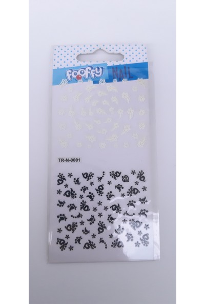 Fooffy Nail Tırnak Sticker Tırnak Süsleme TR-N-0001