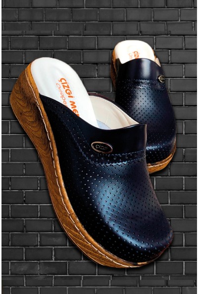 Çizgi Medikal Vivocolor Siyah Klasik Kadın Sabo Terlik Doktor Hemşire Hastane Terliği Çizgi Medikal Vivocolor Siyah Klasik Kadın Sabo Terlik Doktor Hemşire Hastane Terliği