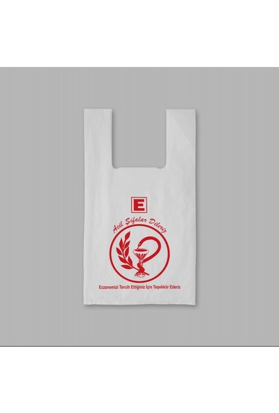 Eczaneavm Bio Eczane Poşeti Küçük Boy Atlet 24 x 40 cm 1000'LI 5 kg Eczaneavm Bio Eczane Poşeti Küçük Boy Atlet 24 x 40 cm 1000'LI 5 kg