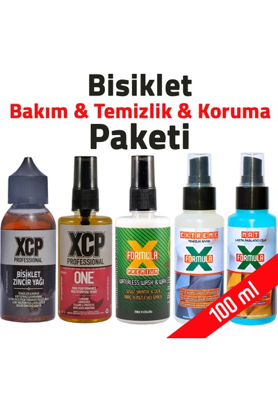 5 'i 1 Arada Bisiklet Bakım & Temizlik & Koruma Paketi 5 'i 1 Arada Bisiklet Bakım & Temizlik & Koruma Paketi
