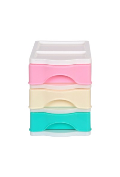 Newstore Home 3'lü Çekmeceli Organizer, Düzenleyici Newstore Home 3'lü Çekmeceli Organizer, Düzenleyici