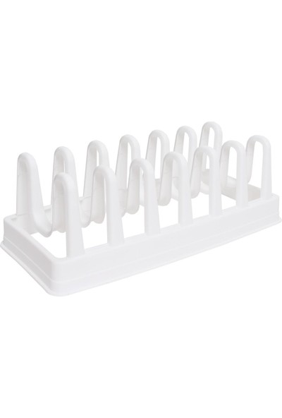Gondol Plastik Çok Amaçlı Dolap Içi Tencere Kapak Düzenleyici