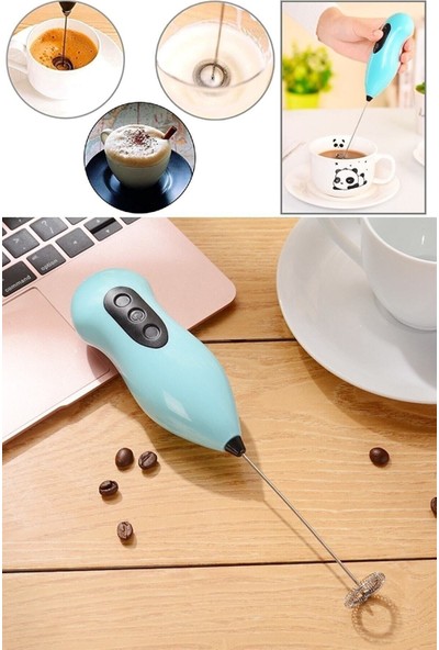 Apiko Shop Mavi Mini Mikser Kahve Süt Köpürtücü Karıştırıcı Cappucino Mikser Paslanmaz Çelik Uçlu Pilli Çırpıcı Apiko Shop Mavi Mini Mikser Kahve Süt Köpürtücü Karıştırıcı Cappucino Mikser Paslanmaz Çelik Uçlu Pilli Çırpıcı