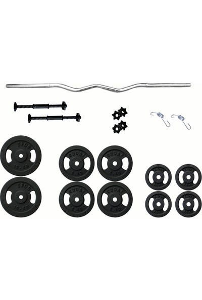 55 kg Z Barlı Set