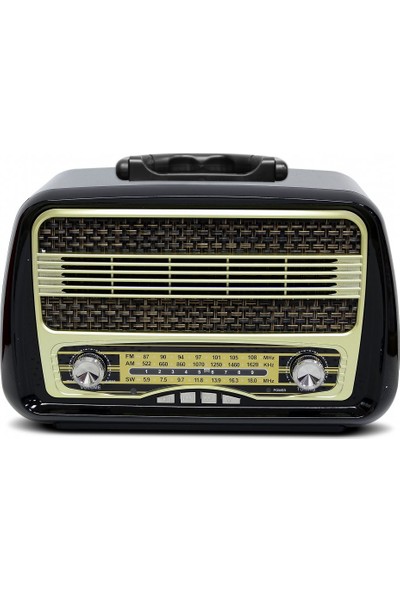 Vlike MD-1902BT Fm Bluetooth Hoparlör - Siyah