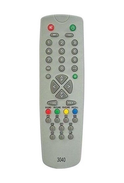 Vestel KK3041 3040-SEG-REGAL-MİNİ Tipi Tüplü Televizyon Uzaktan Kumandası Vestel KK3041 3040-SEG-REGAL-MİNİ Tipi Tüplü Televizyon Uzaktan Kumandası