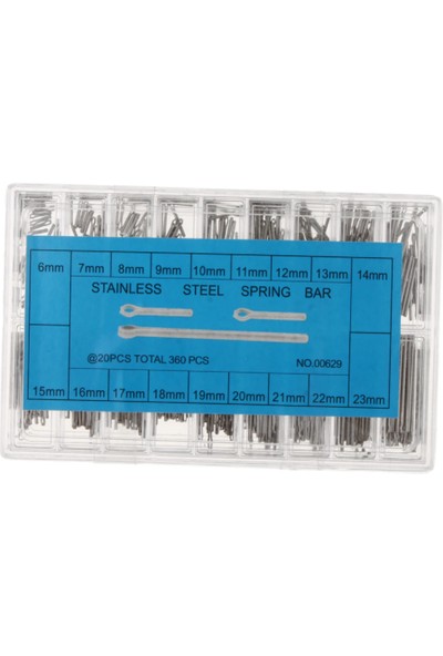 Peri Store 360 Adet 6MM-23MM Saat Kayışı Bağlantı Pimleri Paslanmaz Çelik Çatal Çubuk Çeşitleri Onarım Aracı Peri Store 360 Adet 6MM-23MM Saat Kayışı Bağlantı Pimleri Paslanmaz Çelik Çatal Çubuk Çeşitleri Onarım Aracı
