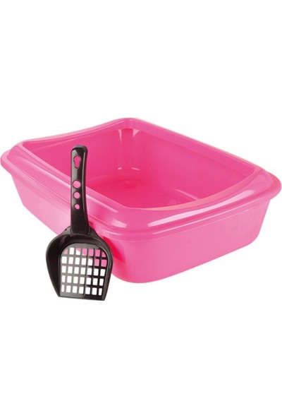 GND Pet Kürekli Açık Kedi Tuvaleti 48X37X13 cm