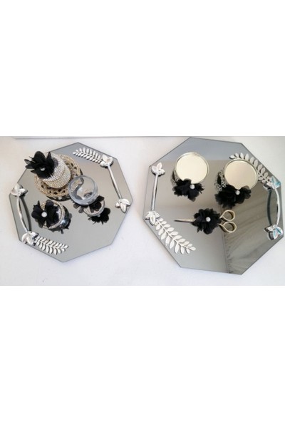 Brn Tasarım Söz Nişan Yüzük ve Damat Fincanı Kahve Tepsisi Takım - Gümüş Brn Tasarım Söz Nişan Yüzük ve Damat Fincanı Kahve Tepsisi Takım - Gümüş