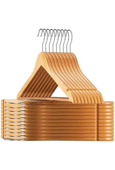 Lira 48 Adet Ahşap Askı Ahşap Elbise Askısı Ahşap Kıyafet Askısı Dolap Düzenleyici Cilalı Ahşap Askı Lira 48 Adet Ahşap Askı Ahşap Elbise Askısı Ahşap Kıyafet Askısı Dolap Düzenleyici Cilalı Ahşap Askı