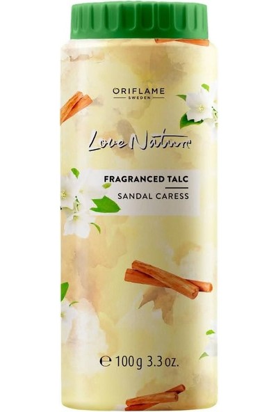 Oriflame Love Nature Sandal Caress Vücut Pudrası 100 Gr.