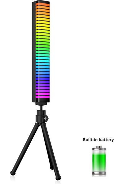 Goodgoods Sese Duyarlı LED Ritim Işığı -Çok Renkli (Yurt Dışından)