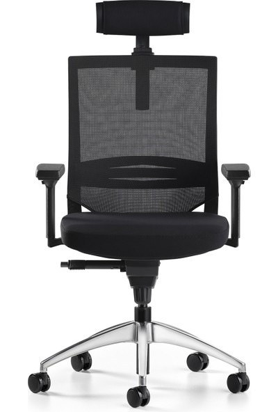 Bürotime Cozy Başlıklı Çalışma Koltuğu Siyah Bürotime Cozy Başlıklı Çalışma Koltuğu Siyah