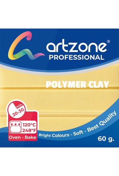 Artzone Yumuşak Polimer Kil 60 Gram Limon