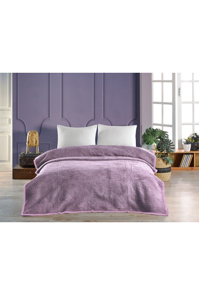Elgin Home Collection Çift Kişilik Yün Battaniye 180 x 230 Cm Elgin Home Collection Çift Kişilik Yün Battaniye 180 x 230 Cm