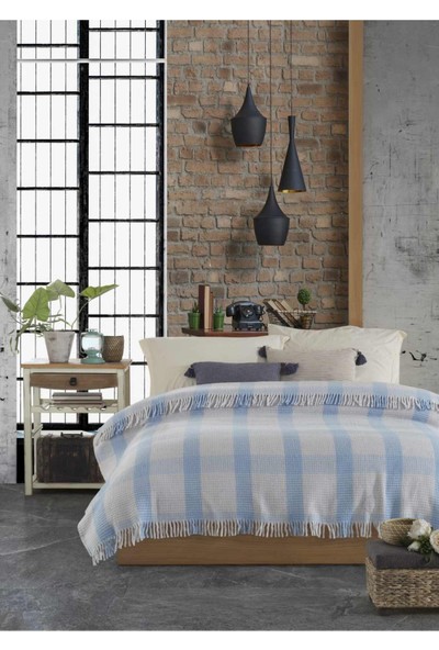 Elgin Home Collection Tek Kişilik Pamuklu Battaniye Ekose Seri Elgin Home Collection Tek Kişilik Pamuklu Battaniye Ekose Seri