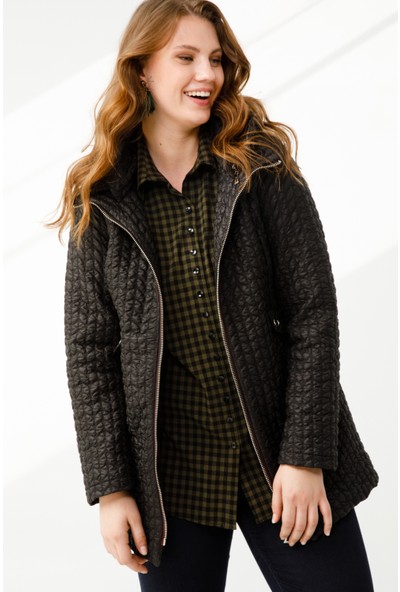 Ekol Kapüşonlu Kapitone Kaban