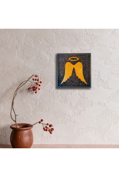 Dedo Dekoratif Obje Melek Kanadı Duvar Panosu-2