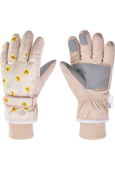 Xoutdoor Açık Kayak Eldivenleri Çocuk Motosiklet Sürme Eldivenleri Buz Pateni Sıcak Kayak Haki (Yurt Dışından)