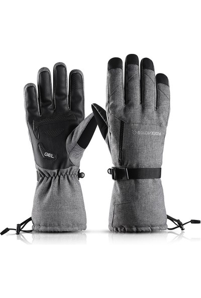 Xoutdoor Kayak Eldivenleri Profesyonel Açık Rüzgar Geçirmez ve Su Geçirmez Dokunmatik Ekranlı Sıcak Eldivenler (Yurt Dışından) Xoutdoor Kayak Eldivenleri Profesyonel Açık Rüzgar Geçirmez ve Su Geçirmez Dokunmatik Ekranlı Sıcak Eldivenler (Yurt Dışından)