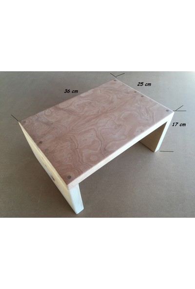 Koza Tasarım Atölyesi Ahşap Büyük Ebat Iskemle Koza Tasarım Atölyesi Ahşap Büyük Ebat Iskemle