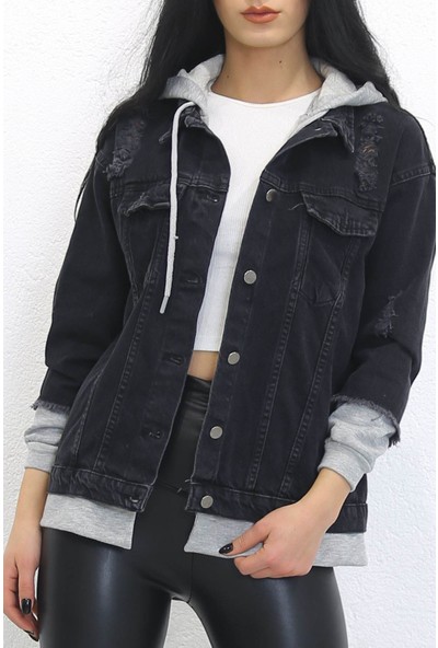 Bkmc Garnili Kot Ceket Füme Bkmc Garnili Kot Ceket Füme