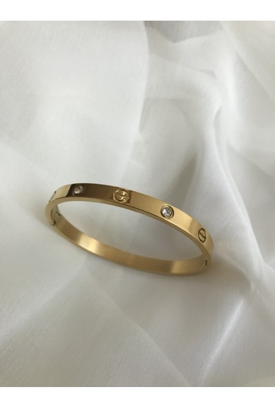 B'Gallery Altın Kaplama Gold Cartier Bileklik B'Gallery Altın Kaplama Gold Cartier Bileklik