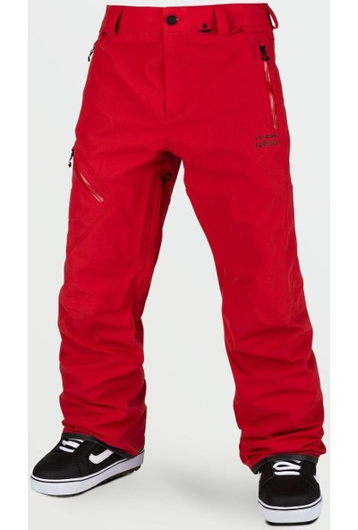 Volcom L Goretex Red Erkek Snowboard Pantolon Volcom L Goretex Red Erkek Snowboard Pantolon