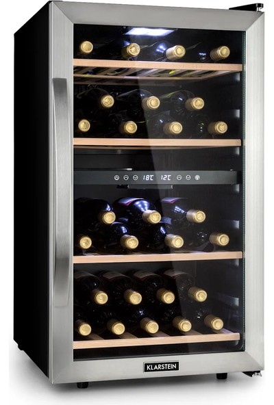 Klarstein Vinamour 45D 2 Bölmeli Şarap Soğutucu Buzdolabı
