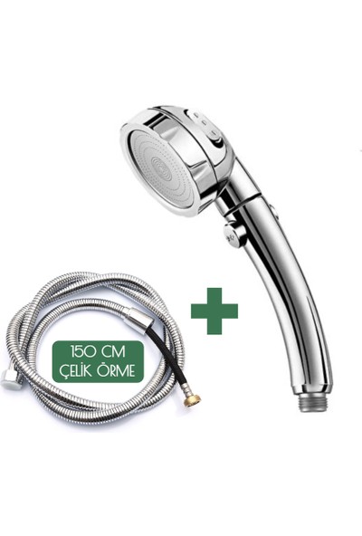 Varbifırsat Su Tasarruflu Stop Duş Başlığı Varbifırsat Su Tasarruflu Stop Duş Başlığı