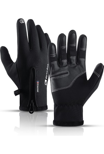 Kyncilor Erkek Rüzgar Geçirmez Kışlık Eldiven (Yurt Dışından)