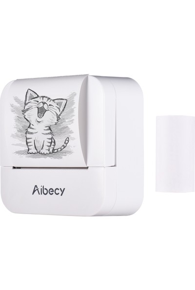 Aibecy Mini Hepsi Bir Arada Termal Yazıcı Taşınabilir Aibecy Mini Hepsi Bir Arada Termal Yazıcı Taşınabilir