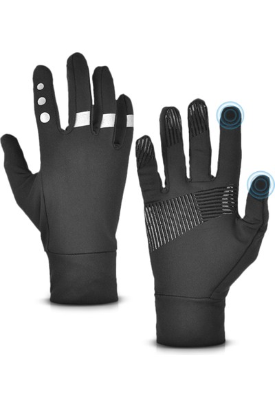 Açık Kış Dokunmatik Eldiven Su Geçirmez Termal Sıcak