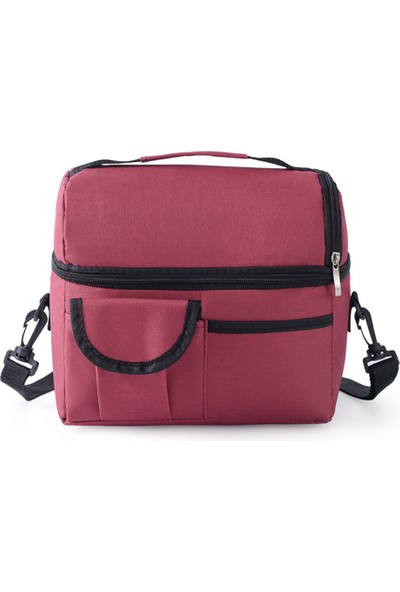 Büyük Yalıtımlı Öğle Yemeği Çantası Isı Koruma Çantası