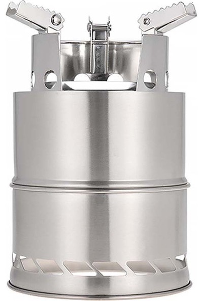 Aotu Yumru Açık Kamp Fırın Sonu Demonte Odun Sobaları