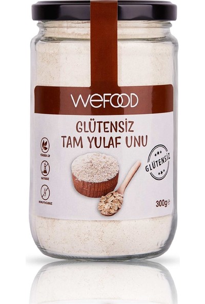 Wefood Glutensiz Tam Yulaf Unu 300 Gr