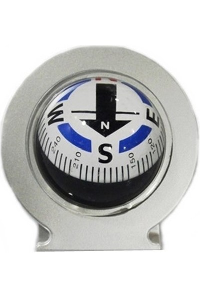 Space Yapıştırmalı Pusula Büyük Boy Gri / Gopu1