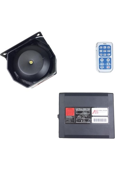 Space Mikrofonlu Metal Siren Uzaktan Kumandalı /SSSR45-1 Space Mikrofonlu Metal Siren Uzaktan Kumandalı /SSSR45-1