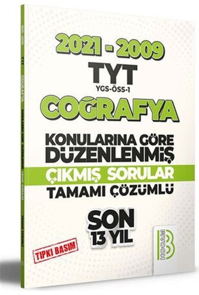 Benim Hocam 2009 2021 Tyt Coğrafya Son 13 Yıl Tıpkı Basım Konularına Göre Düzenlenmiş Tamamı Çözümlü Çıkmış Sorular Benim Hocam 2009 2021 Tyt Coğrafya Son 13 Yıl Tıpkı Basım Konularına Göre Düzenlenmiş Tamamı Çözümlü Çıkmış Sorular