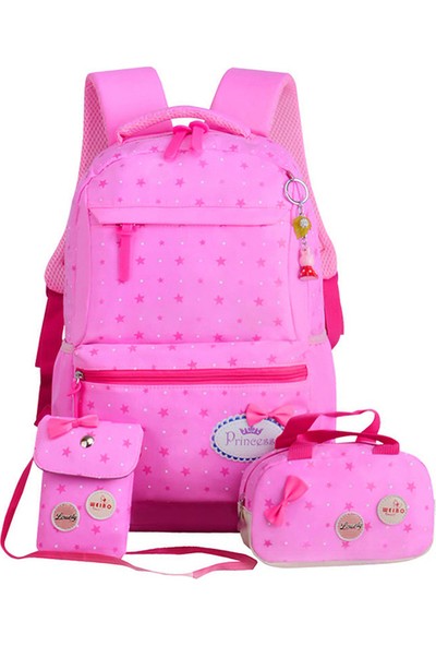 Easytoy Kızlar Kadınlar Sırt Çantası Için 3 Adet/takım Okul Çantaları