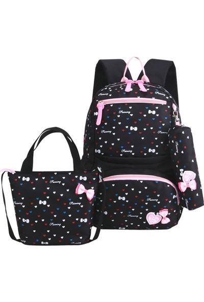 Kızlar Kadınlar Sırt Çantası Için 3 Adet/takım Okul Çantaları
