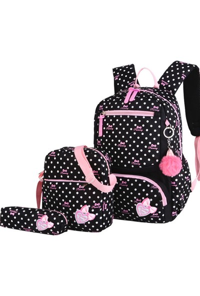 Kızlar Kadınlar Sırt Çantası Için 3 Adet/takım Okul Çantaları