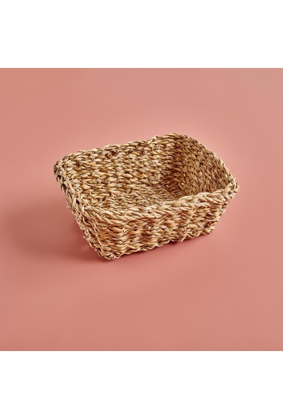 Bella Maison Sietra Hasır Dikdörtgen Sepet 24 x 20 x 8 cm Bella Maison Sietra Hasır Dikdörtgen Sepet 24 x 20 x 8 cm